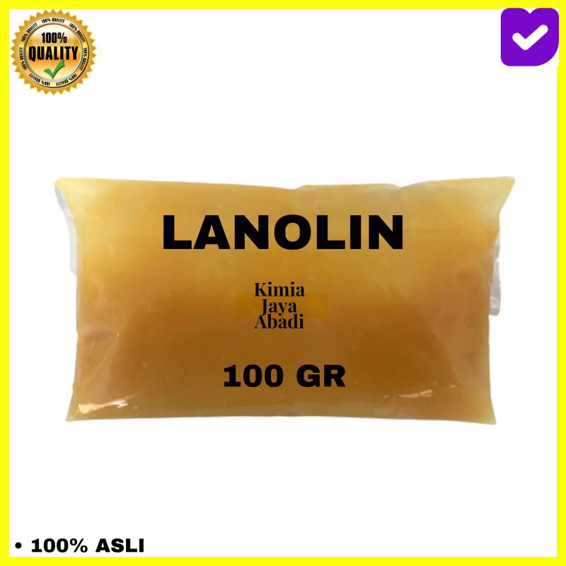 Jual Lanolin / Lanoline Anhydrous / Minyak domba / Adeps Lanae 100 Gram ...