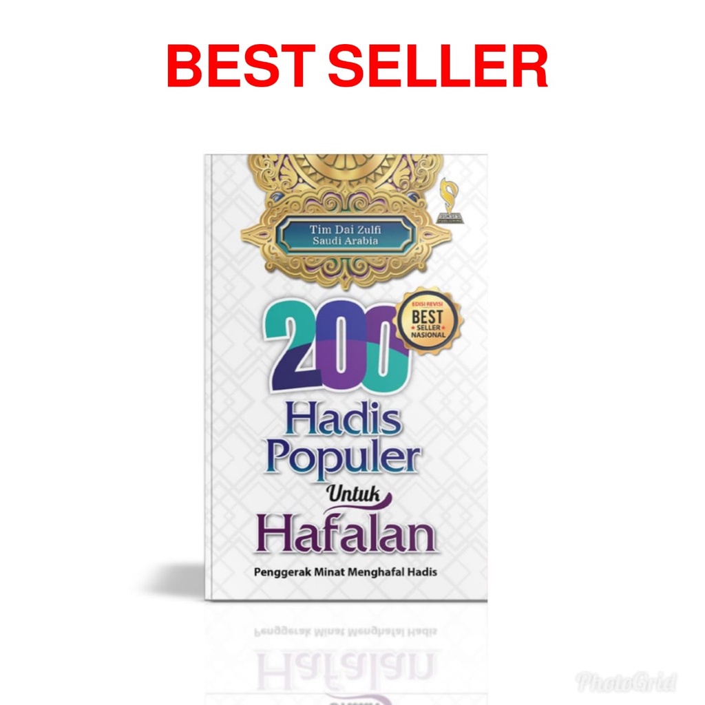 Jual ( ORIGINAL ) Buku Kitab Hadist 200 Hadist Populer untuk Hafalan ...