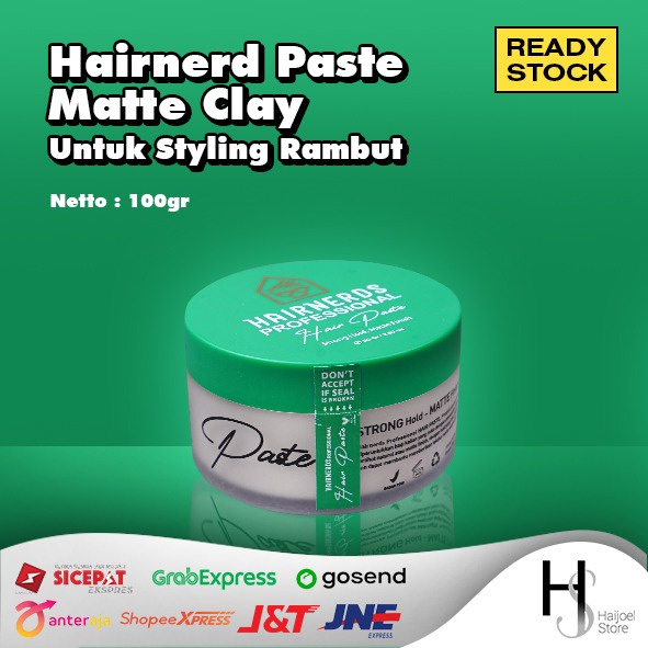 Jual Hairnerd Paste - Matte Clay Untuk Styling Rambut | Shopee Indonesia