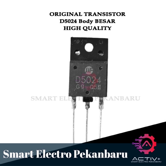 Jual ORIGINAL TRANSISTOR D5024 ASLI UKURAN BESAR TRANSISTOR HORISONTAL ...