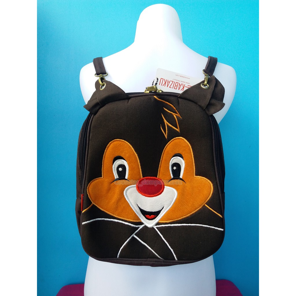 Jual Kabizaku Mini BackPack ChipMunk | Shopee Indonesia