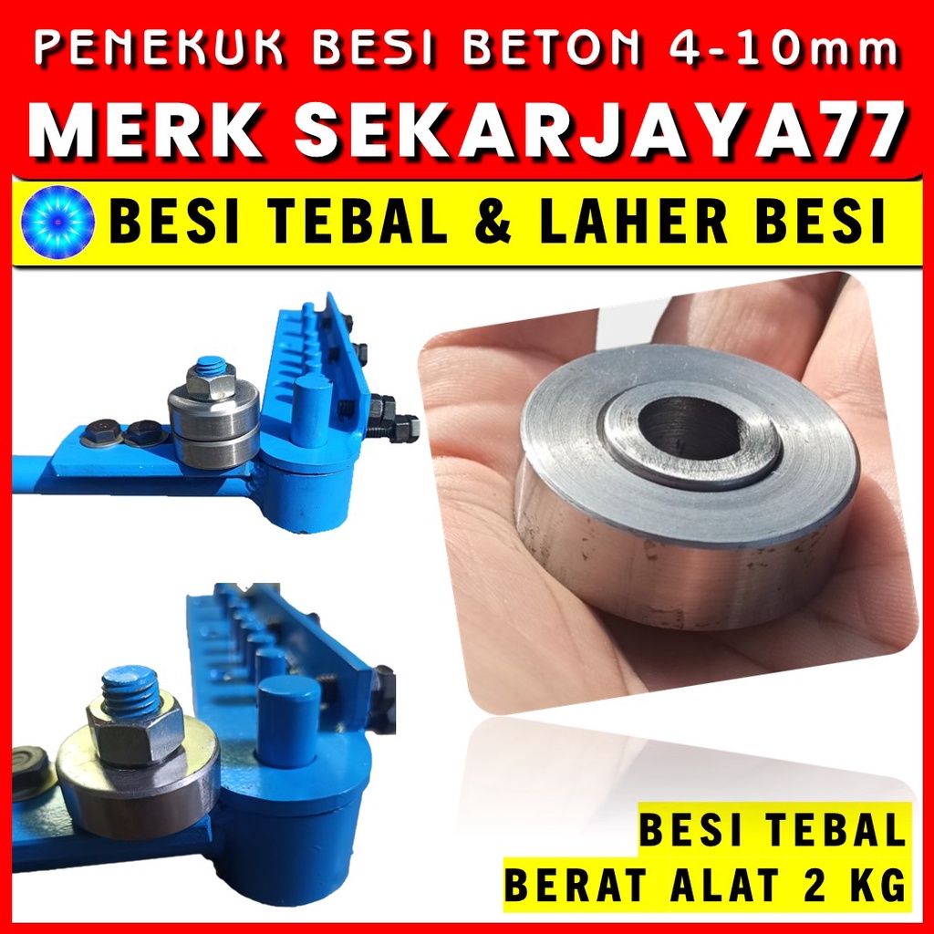 Jual Penekuk Besi Begel Alat pembengkok Besi Beton 4 6 8 10 mm ...
