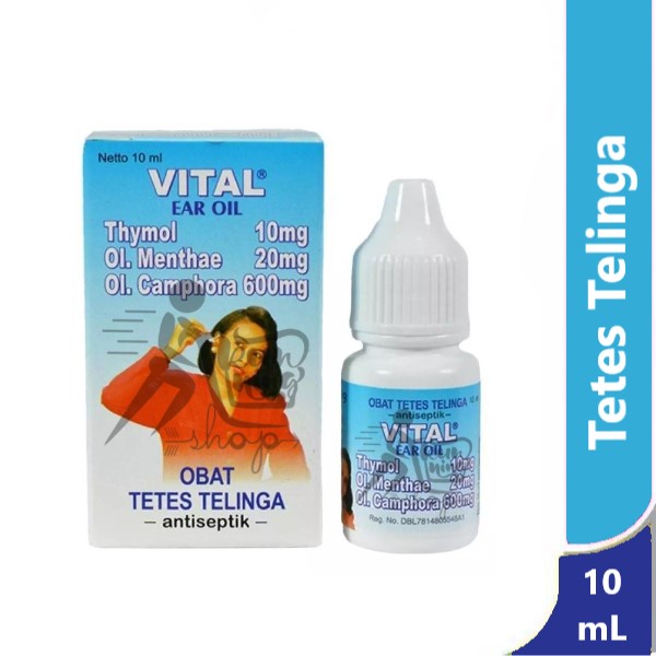 Jual Vital Oil Ear Drops 10 mL - obat tetes telinga kotor dan gatal ...