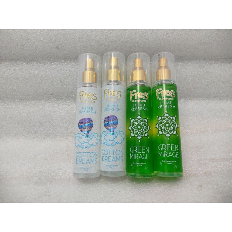 Jual FRES & NATURAL SPRAY COLOGNE 100ml TERMURAH // varian (green ...