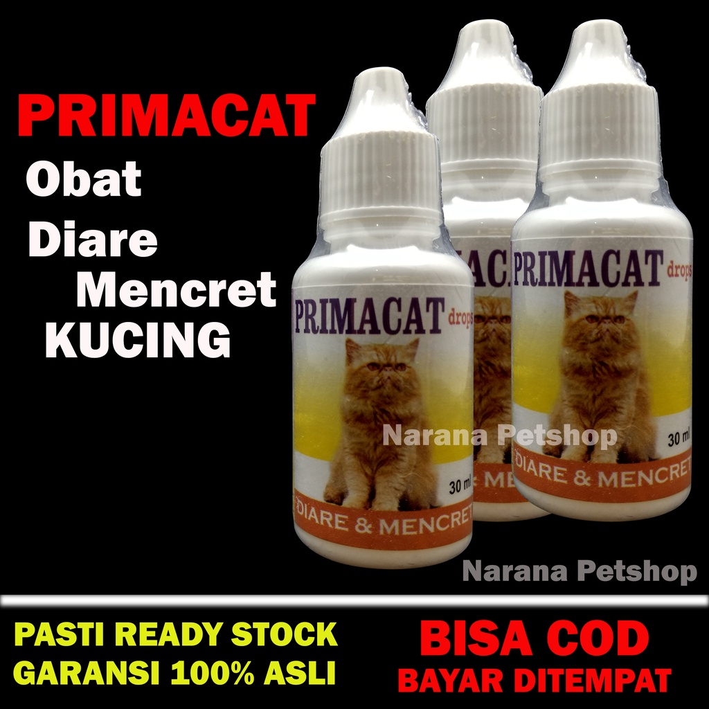 Jual Obat Kucing Diare PRIMACAT 30ML Obat Mencret Kucing Vitamin ...