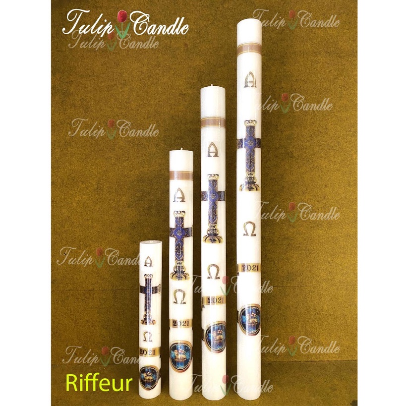 Jual TULIP CANDLE LILIN PASKAH D8 cm T100CM 120CM/ LILIN DOA / LILIN ...