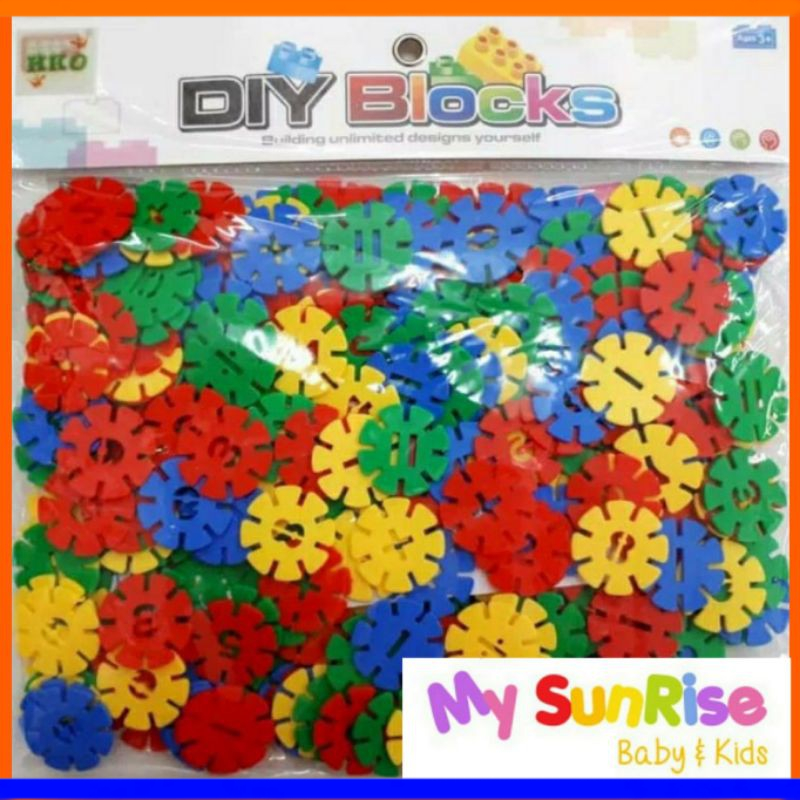 Jual Mainan Kreatifitas anak Bombik / Bombiq / Puzzle Bunga / Puzzle ...