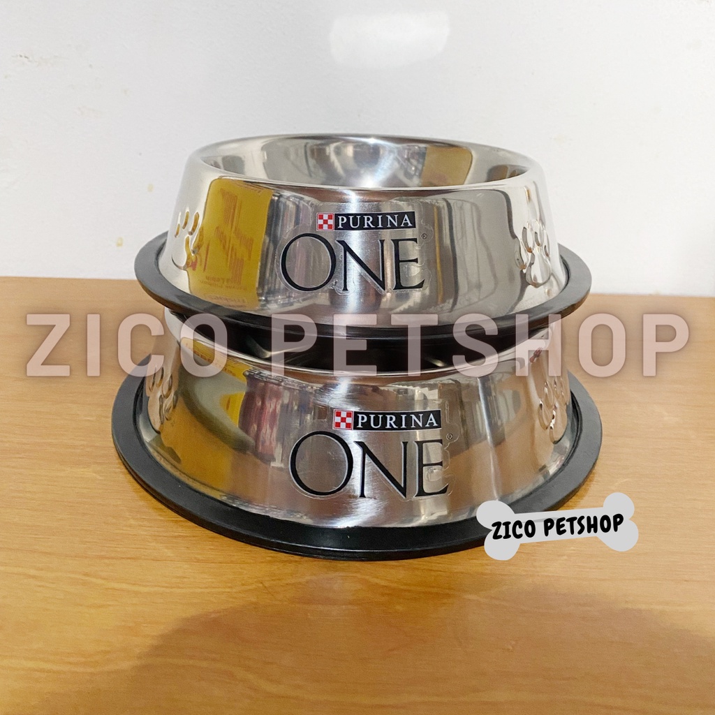 Jual Tempat Makan Bowl PURINA Kucing Anjing Bowl Anti Semut Anti Karat ...