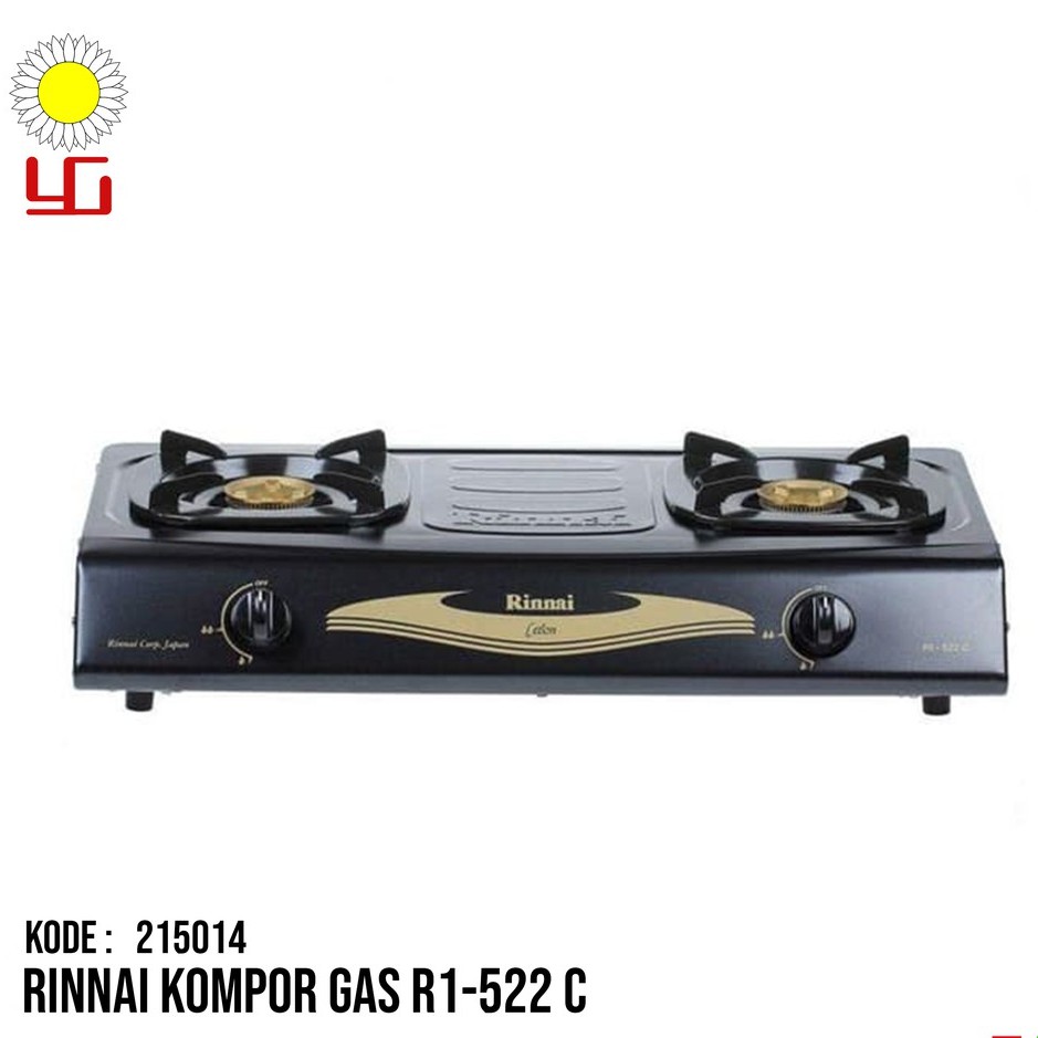 Jual RINNAI KOMPOR GAS R1-522 C | Shopee Indonesia