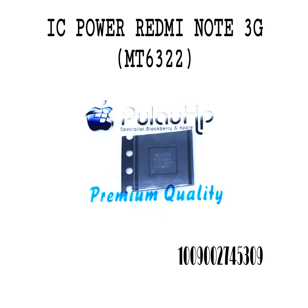 Jual IC POWER XIAOMI REDMI NOTE 3G (MT6322GA) | Shopee Indonesia