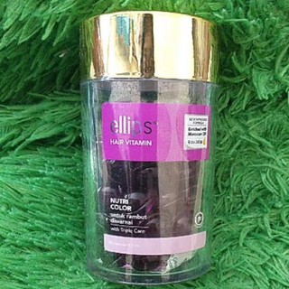 Jual Ellips Hair Vitamin Nutri Color Isi 50 Butir ( Ungu ) | Shopee ...