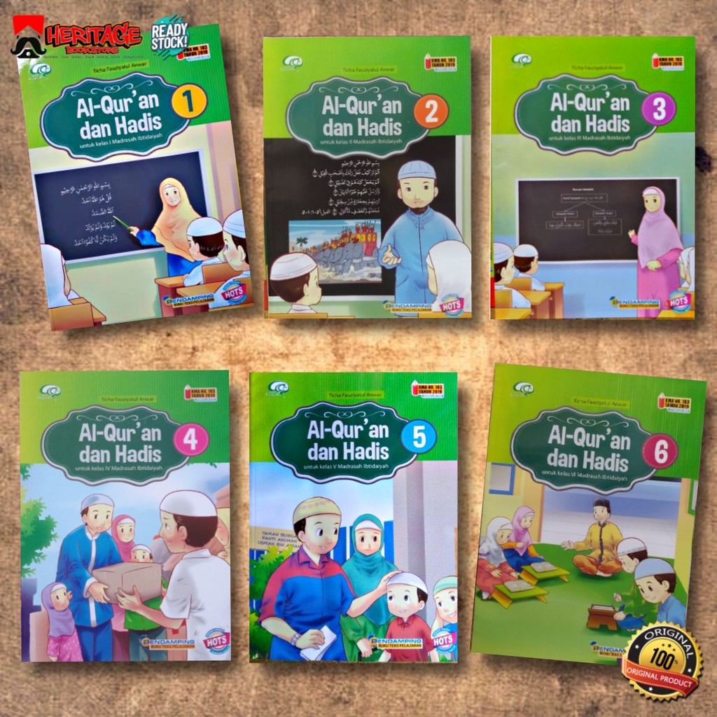 Jual Buku Alquran Dan Hadis Kelas 1 2 3 4 5 6 / Alquran Dan Hadis SD / Alquran Hadis SD / AQILA ...