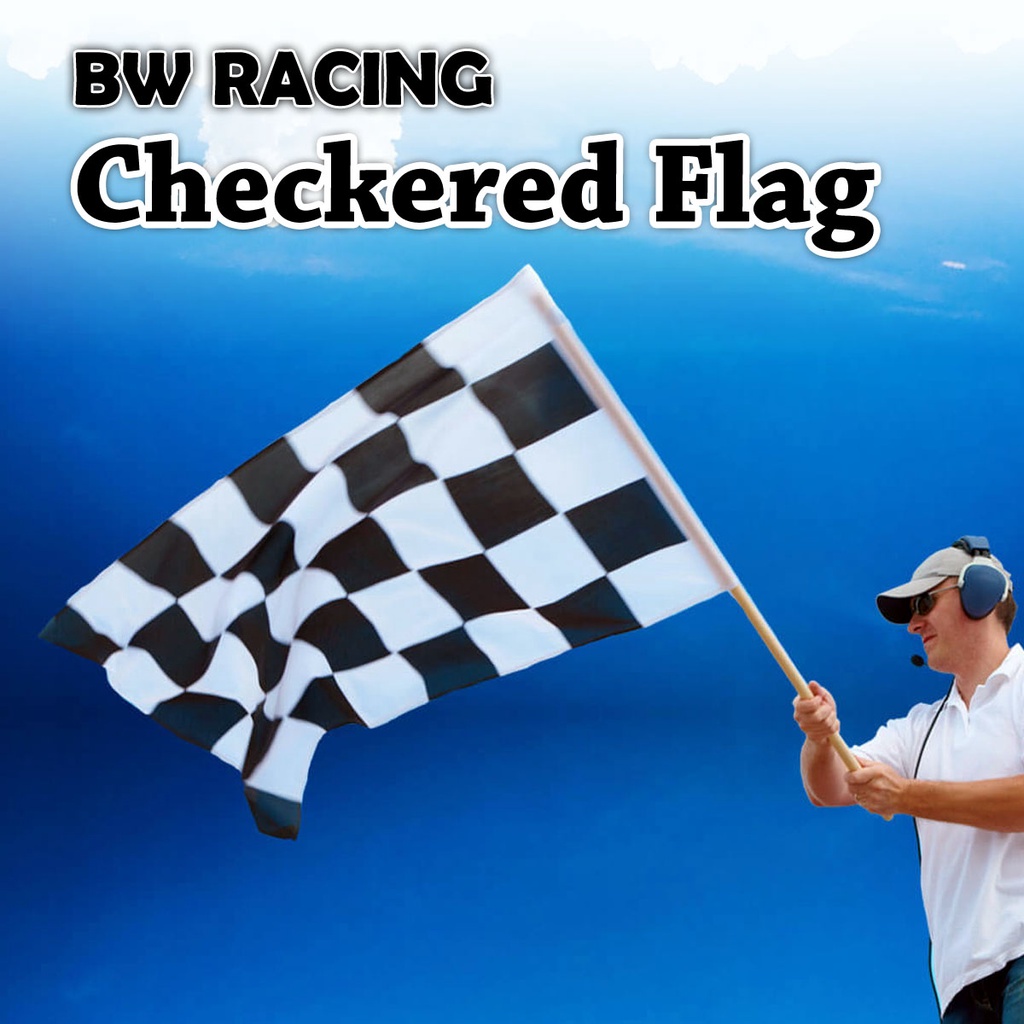Jual Bendera Balap / Race Racing Checkered Flag | Shopee Indonesia