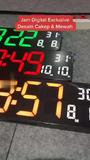 Jual JD-6629 Jam Digital LED Besar Tampilan Jelas Dinding / Kalender ...