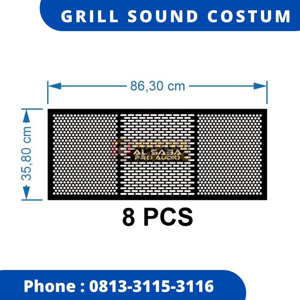 Jual Grill Sound System Costum Plat Besi | Shopee Indonesia