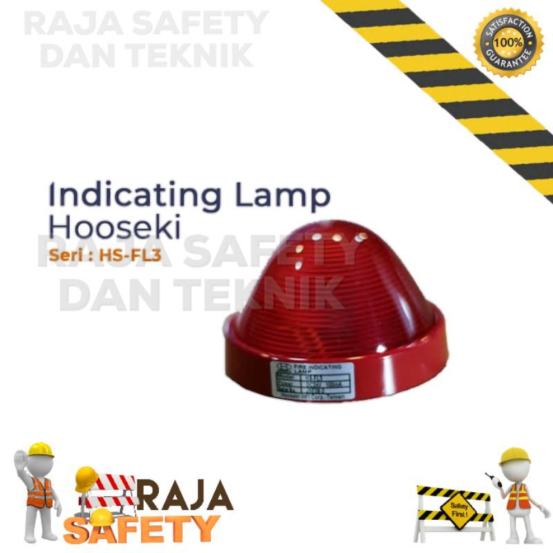 Jual Fire Alarm Indicator Lamp LED Hooseki HS-FL3 Indonesia|Shopee ...