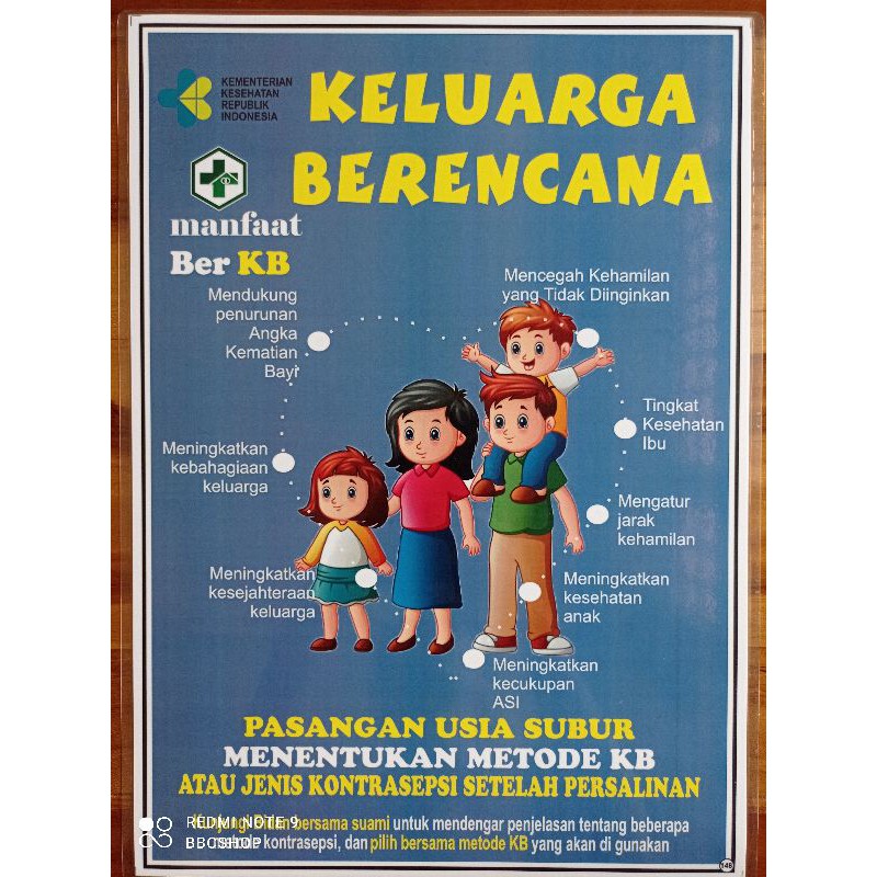 Jual (148) POSTER KELUARGA BERENCANA | Shopee Indonesia