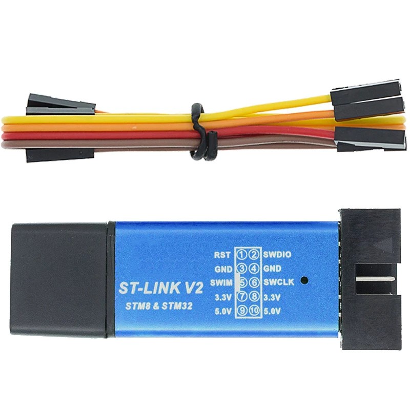 Jual ST LINK STLINK ST-LINK V2 Mini STM8 STM32 Downloader Programmer ...