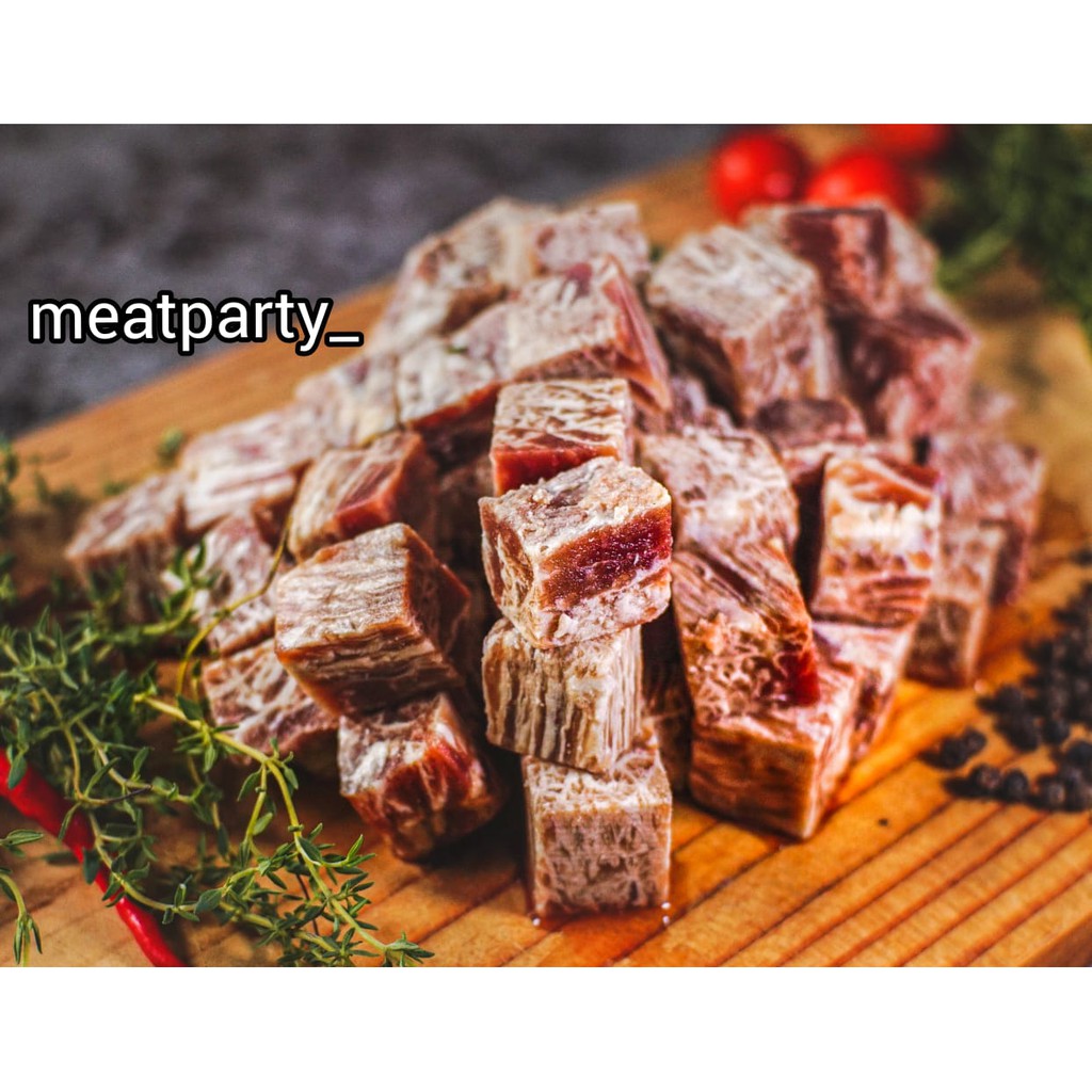 Jual WAGYU SAIKORO BEEF DAGING SAPI KOTAK BEEF CUBE 500 GRAM FROZEN ...