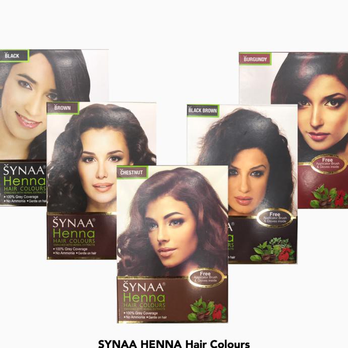 Jual Synaa Henna Hair Colours - Cat Rambut Herbal NEW | Shopee Indonesia