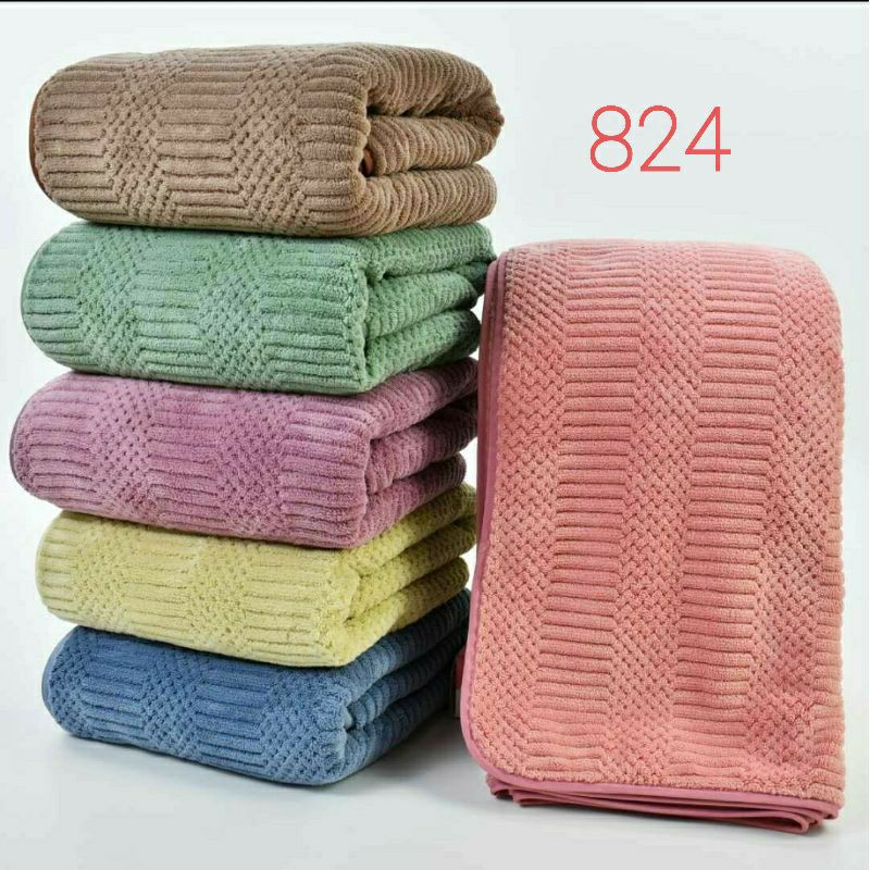 Jual Handuk Microfiber 70 x 140 (824) Indonesia|Shopee Indonesia