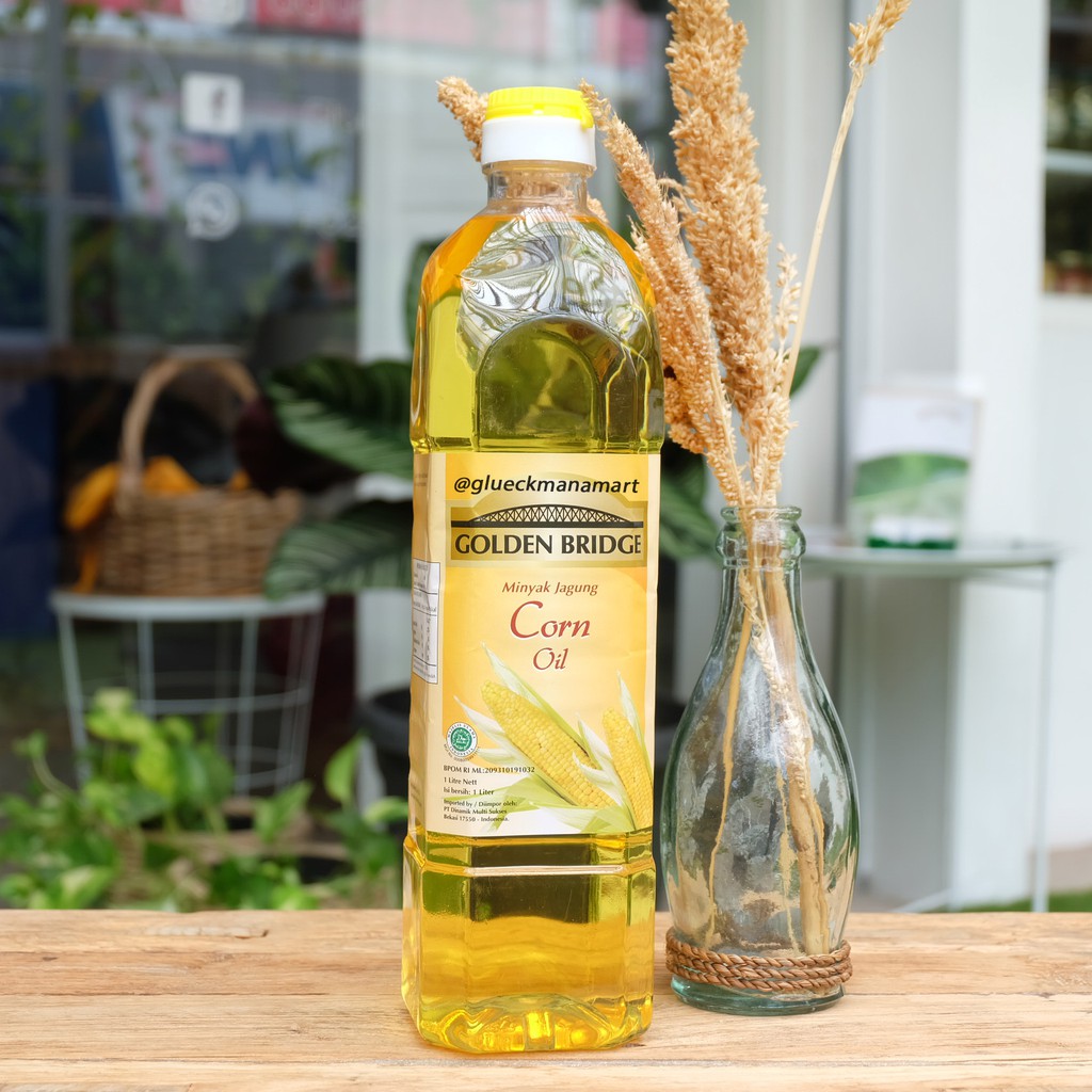 Jual Golden Bridge Corn Oil 1lt 100% Pure Minyak Jagung | Shopee Indonesia
