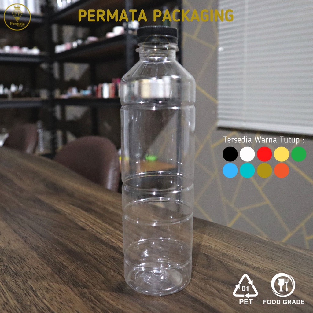 Jual Botol Plastik SN 500ml / Botol Almond 500 ml / Botol Short Neck ...