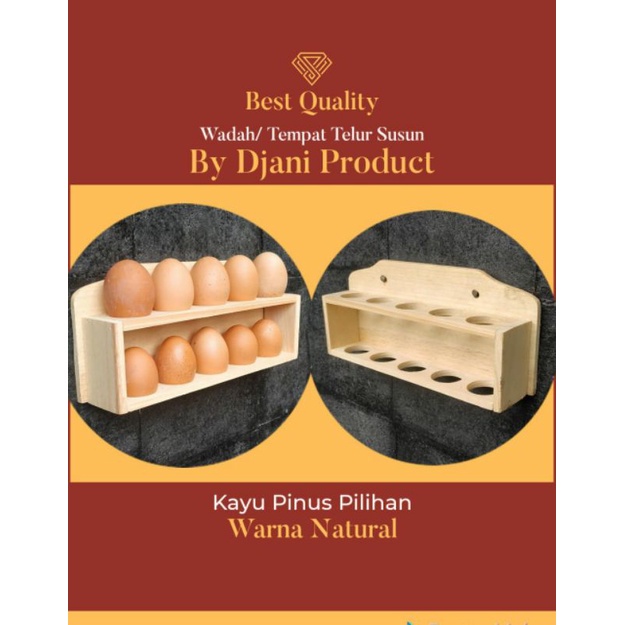 Jual Rak Telur/ Wadah Telur/ Tempat Telur Susun Kayu Pinus Indonesia ...