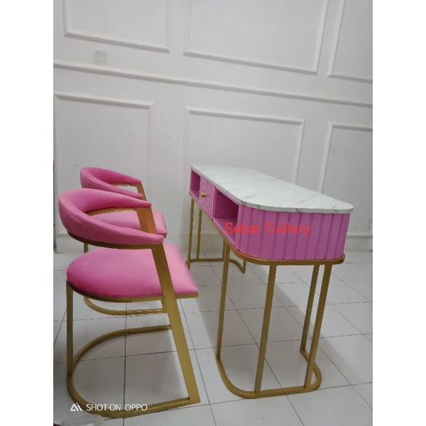 Jual meja dan kursi nail art | Shopee Indonesia