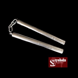 Jual Double Stick Besi Silver / Double Stick Besi / Nunchaku Besi ...