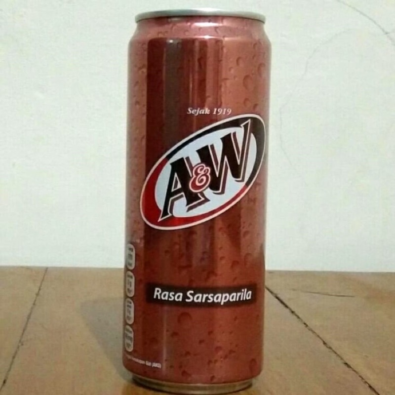 Jual AW / A&W Rasa Sarsaparila Kaleng - 330 ml (Kemasan Satuan ...