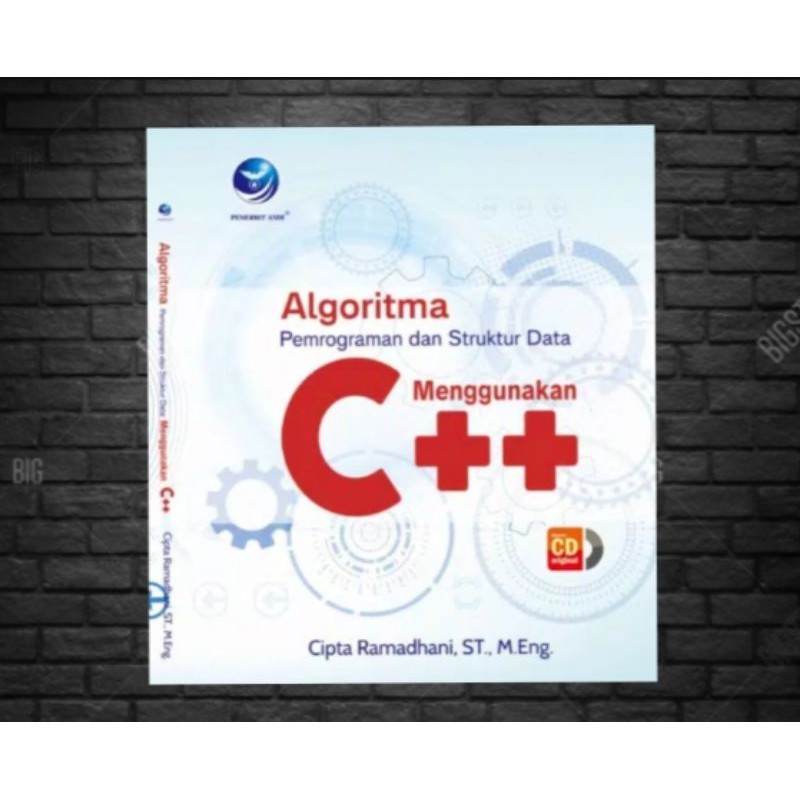 Jual Buku Algoritma Pemrograman dan Struktur Data Menggunakan C++ CD ...