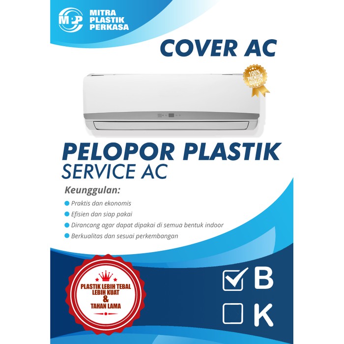 Jual PLASTIC COVER AC 2 PK / PLASTIK SERVIS CUCI TALANG AC | Shopee ...