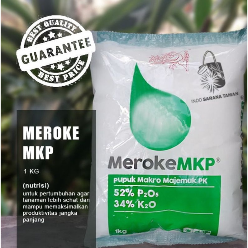 Jual PUPUK MEROKE MKP 1KG Pupuk Makro Majemuk Nutrisi Hidroponik ...