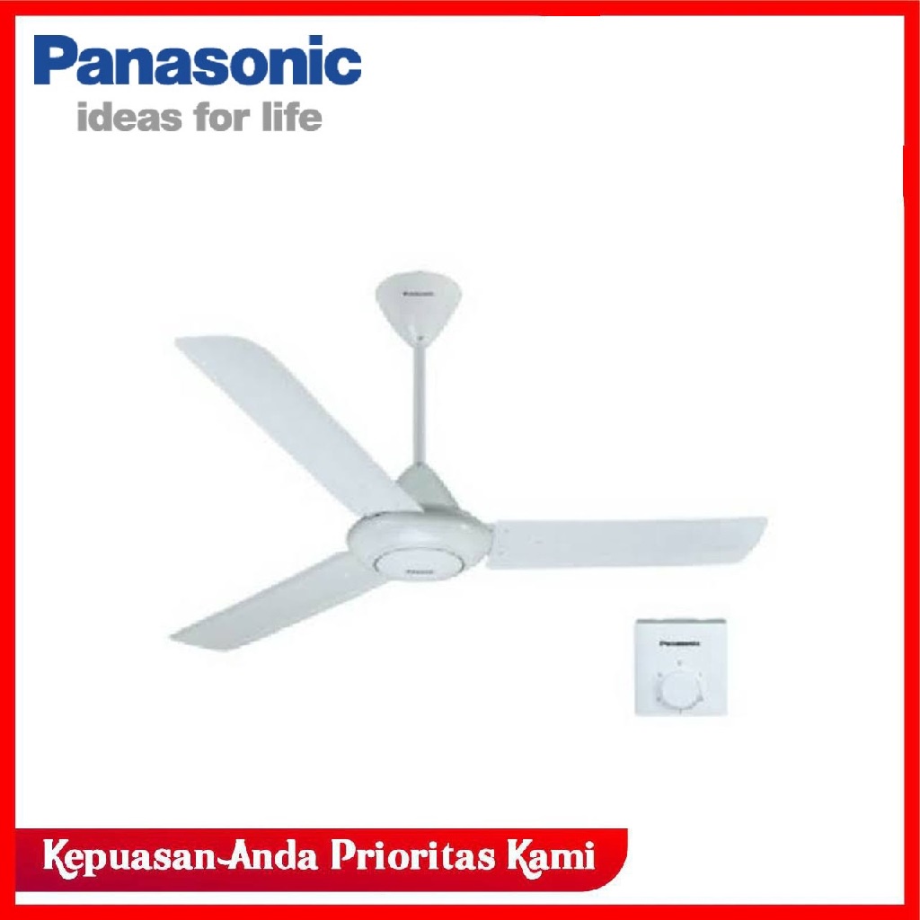 Jual PANASONIC KIPAS ANGIN BALING-BALING CEILING FAN FEY1511 PUTIH ...