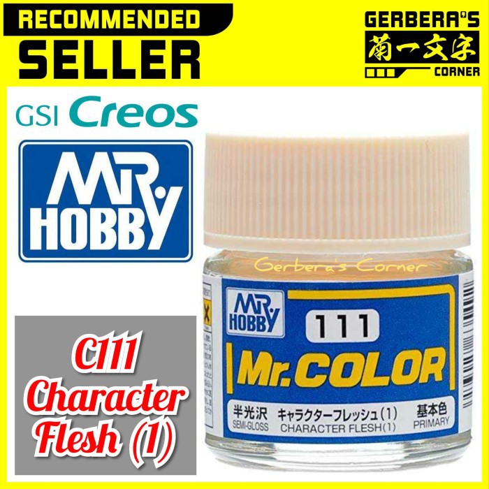 Jual Mr Color C111 Character Flesh (1) - Mr. Hobby - Lacquer Paint ...