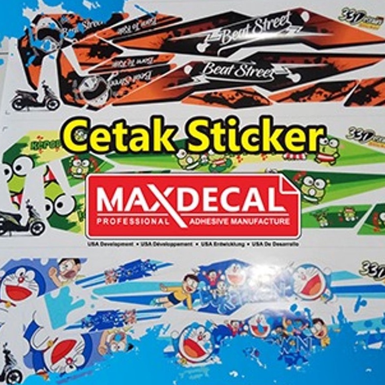 Jual Bikin Sticker Custom - Jasa Cetak Sticker Vinyl - Stiker MaxDecal ...