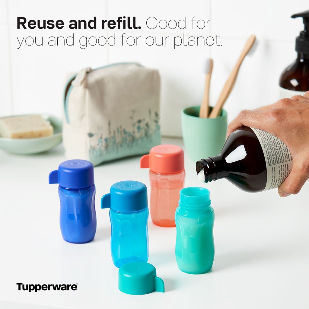 Jual TUPPERWARE | Mini Eco Bottle 90ml TERMURAH | Shopee Indonesia