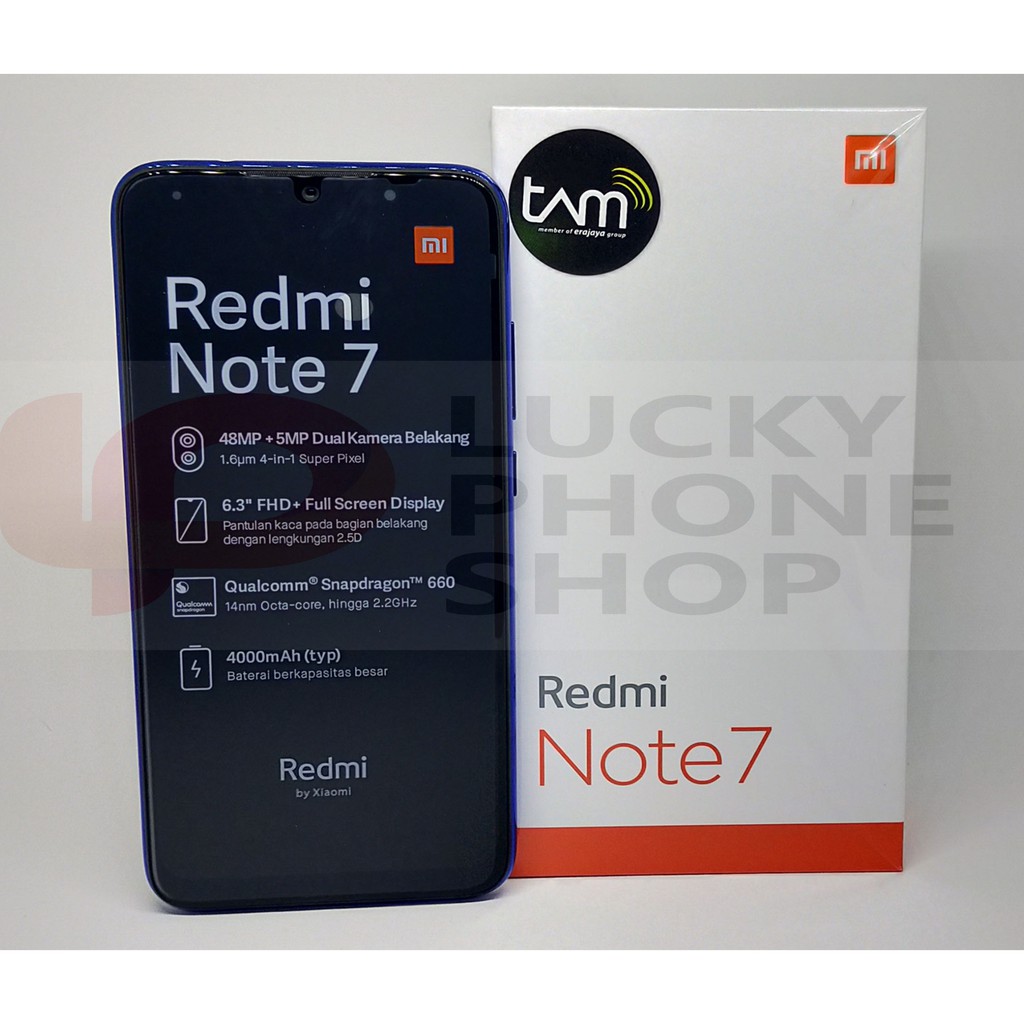 REDMI NOTE 7 (GARANSI RESMI TAM) | Shopee Indonesia