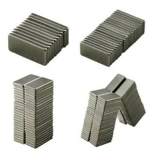Jual 10 Keping Magnet Super Neomydium Kepingan Kotak Persegi NdFeb ...