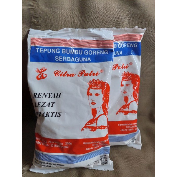 Jual Citra Putri Tepung Bumbu Goreng Serbaguna 250g | Shopee Indonesia
