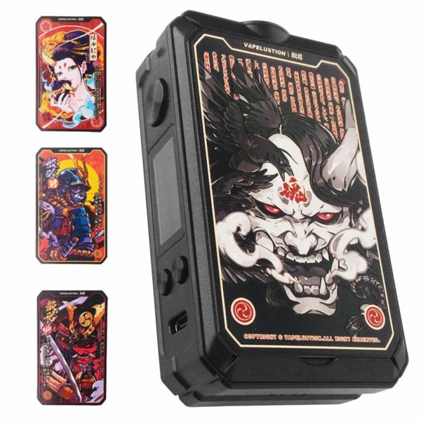 Jual Mod Vape Hannya Box Mod V2 230W Black Authentic By Vapelution ...