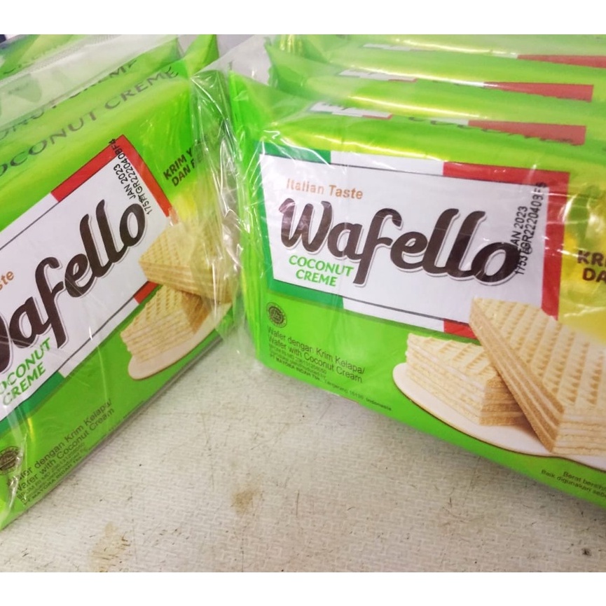 Jual Roma Wafello Coconut Cream 5 bungkus @43 gr | Shopee Indonesia
