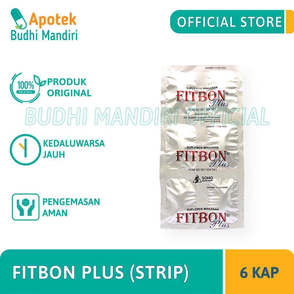 Jual Fitbon Plus (1 Strip) | Shopee Indonesia