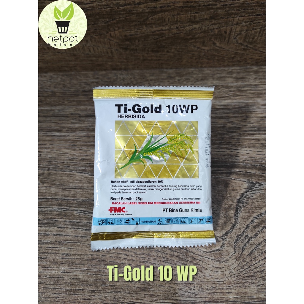 Jual Ti-Gold 10 WP Herbisida - 25gr | Shopee Indonesia