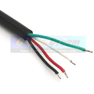 Jual Per Meter Kabel Isi 4 Core Wire 4P 4 Pin Cable Untuk USB SENSOR ...