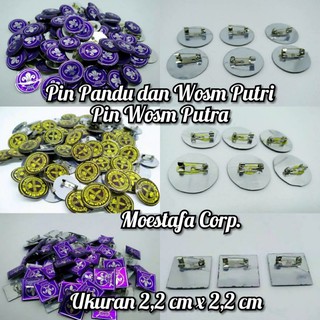 Jual PIN Gerakan Pramuka dan WOSM Putri, PIN WOSM Putra | Shopee Indonesia