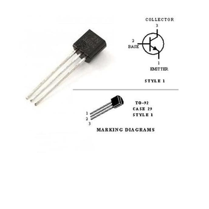 Jual 2N3904 2N 3904 NPN Transistor 40V 200mA TO-92 2n3904 2n 3904 ...