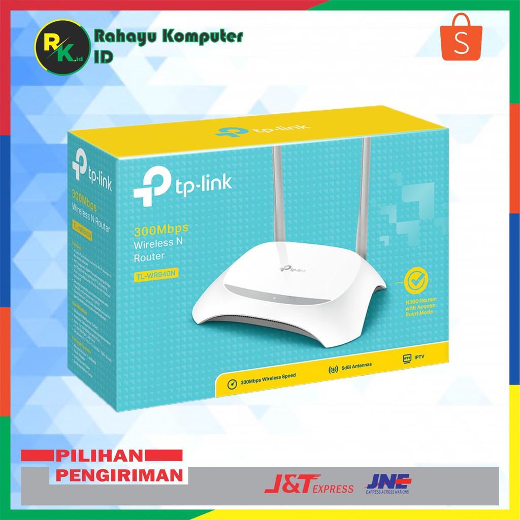 Tp-Link TL-WR840N 300Mbps Wireless N Speed Router WiFi 840 840n wr840 ...