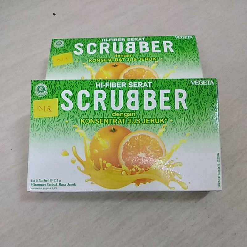 Jual Vegeta Scrubber Jeruk 6 Sachet | Shopee Indonesia